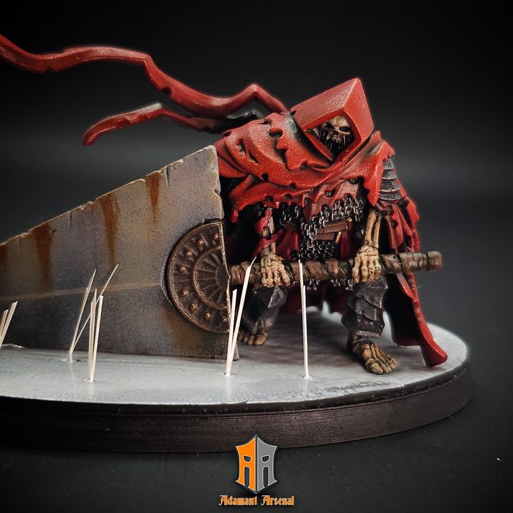 3D Printable Fan Art - Red Executioner by Alexandre Chaudret by Adamant Arsenal